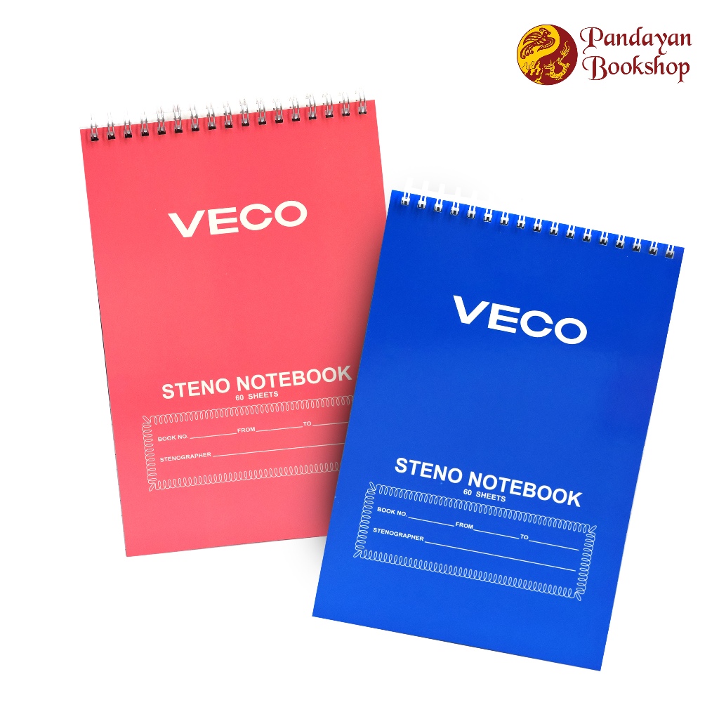 Veco Steno Notebook 6 x 9" 60 Leaves | Shopee Philippines