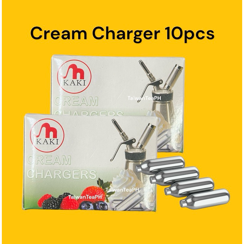 Kaki Whipped Cream Charger 10pcs | Shopee Philippines