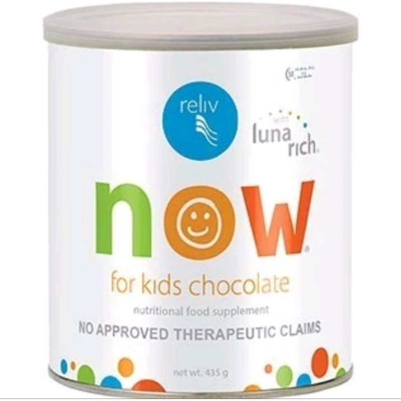 Reliv Now for Kids Chocolate Flavor 435g | Shopee Philippines