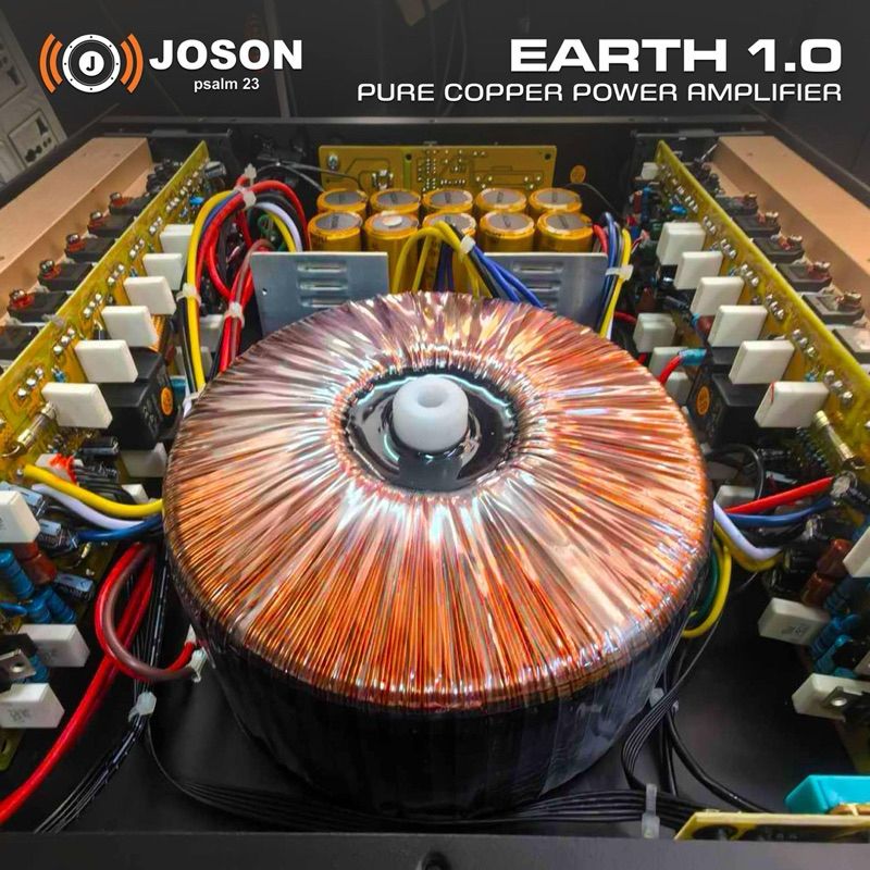 Joson EARTH 1.0 Professional Power Amplifier (Pure Copper) | Shopee ...