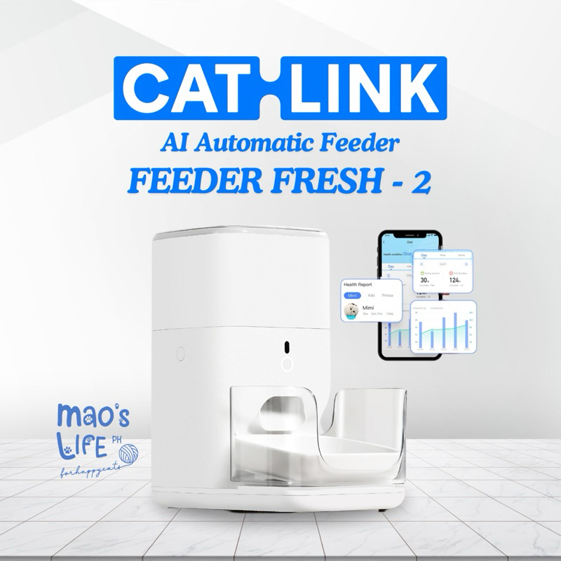 Catlink Smart Automatic Feeder Fresh - 2 (Global/Philippine Version) | Shopee Philippines