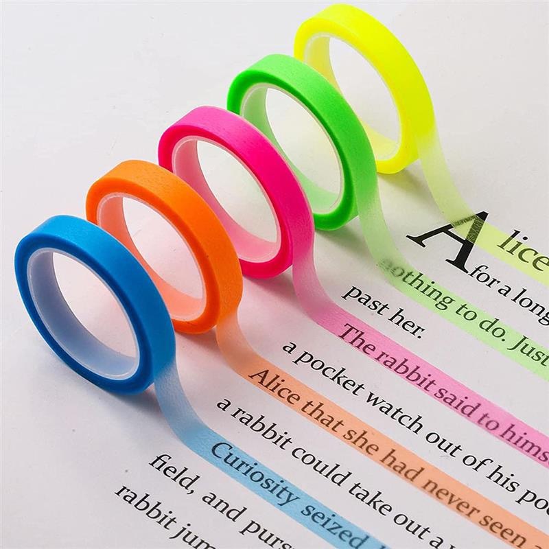 Transparent sticky note tape with sticky marking index stickers ...