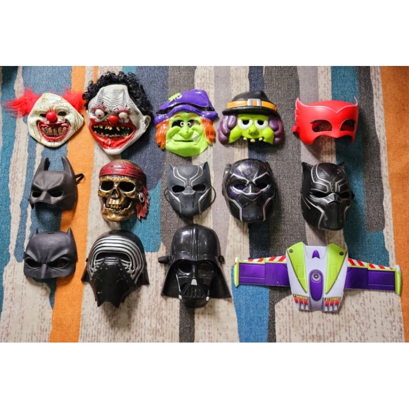 Preloved Mask for Kids 2-8 yo Halloween Mask Cosplay Mask Star Wars ...