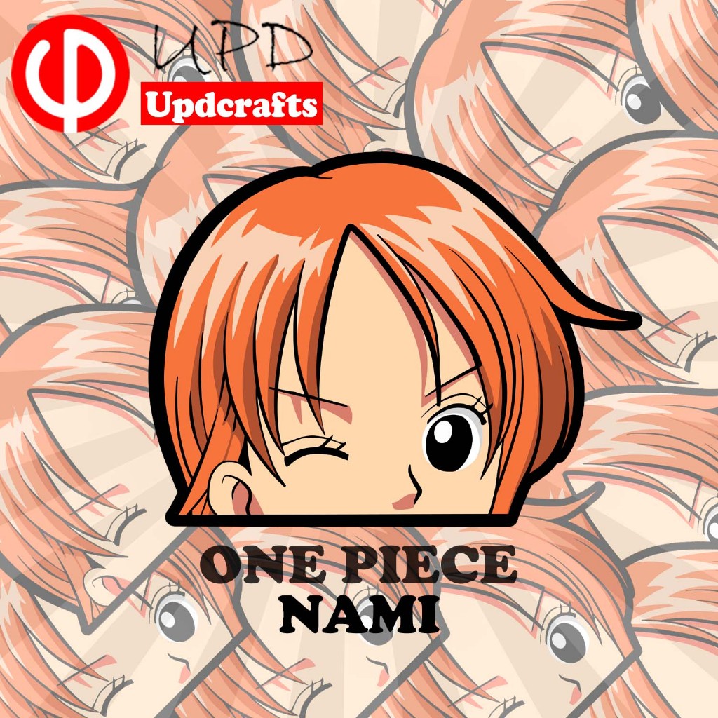 NAMI - ONE PIECE PEEKER VINYL STICKER FADE, WATER AND SCRATCH PROOF FOR ...