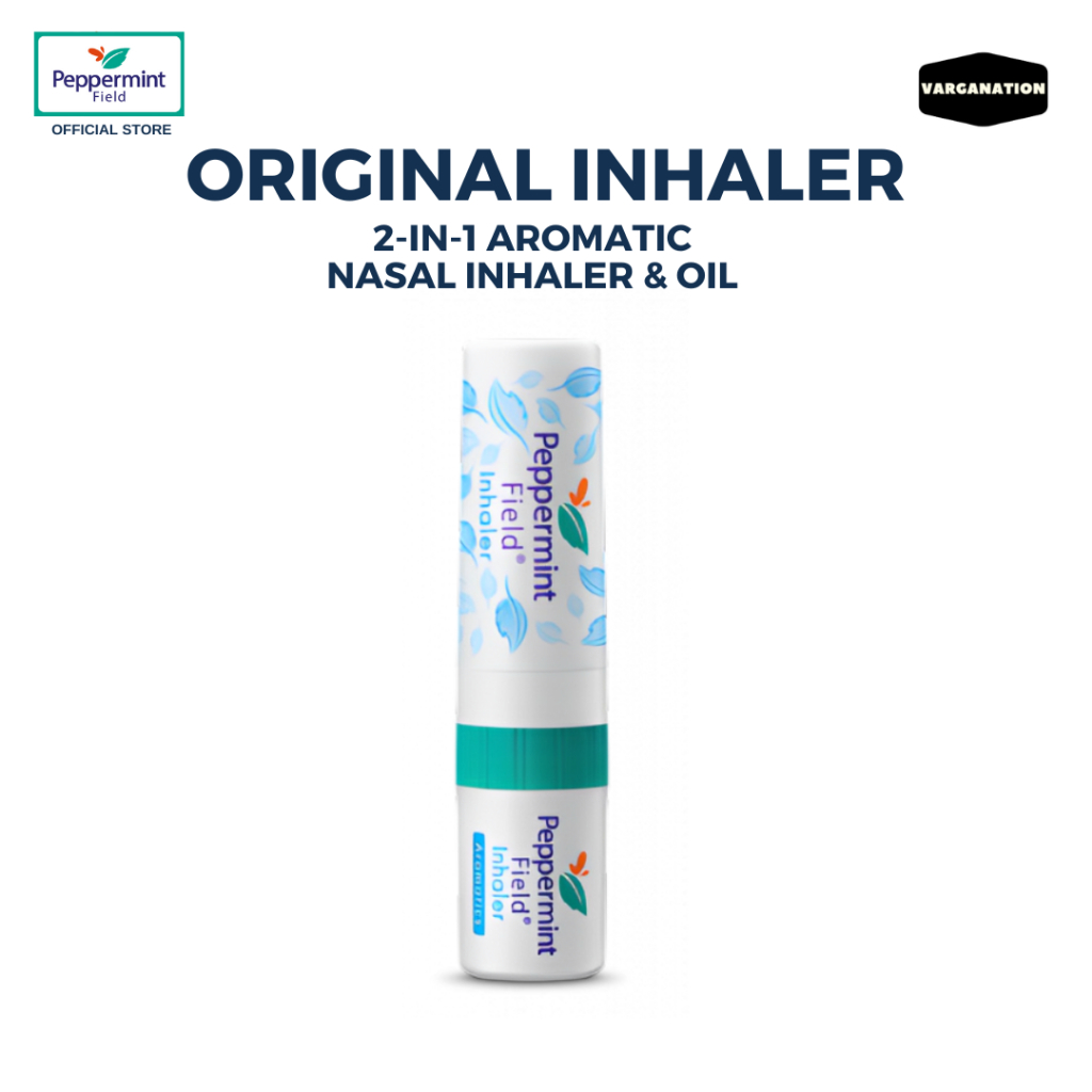 PEPPERMINT FIELD 2IN1 INHALER & ESSENTIAL OIL FROM THAILAND | Shopee ...