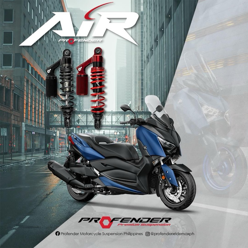 Profender Shocks for Yamaha Xmax Air Series 100% Original 350mm ...