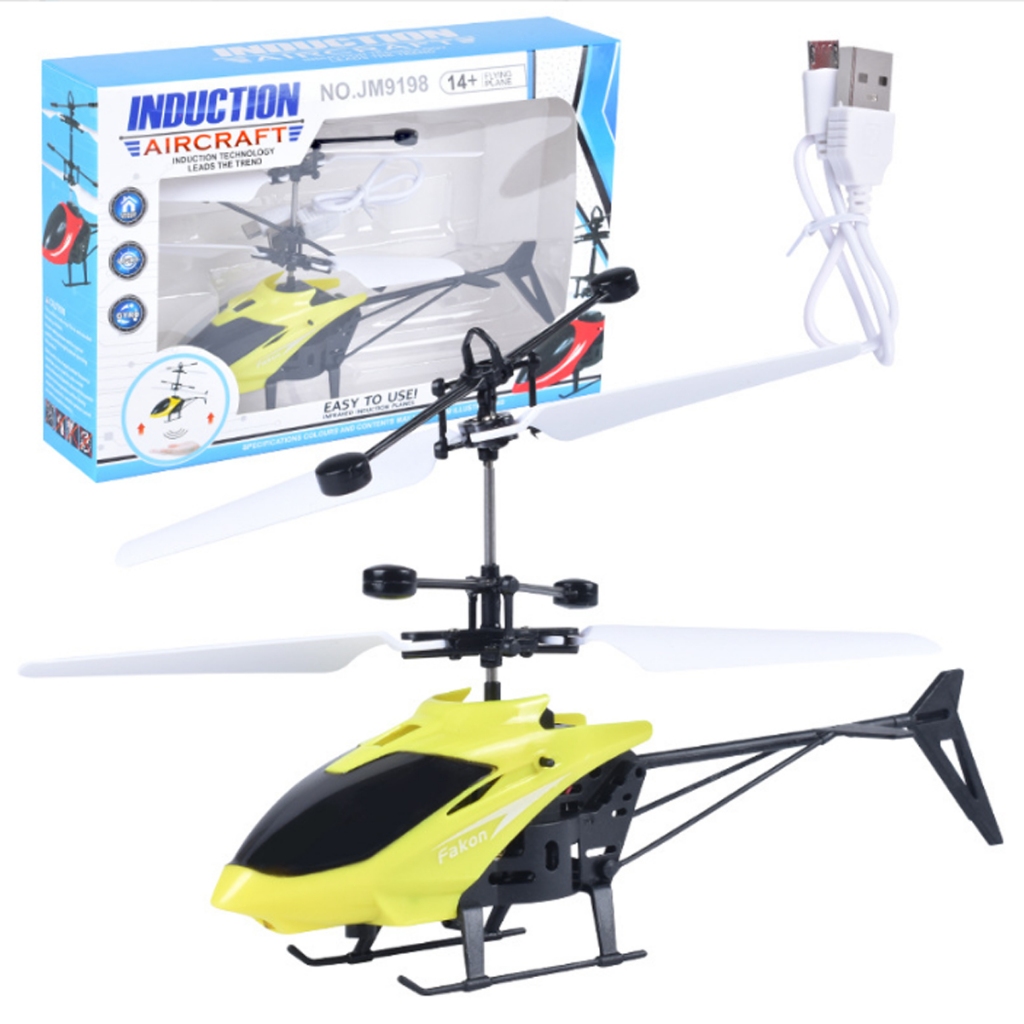 2 in 1 Remote Control Helicopter toys for boys Toy External Sensor RC ...