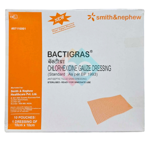 Bactigras Dressing 10x10cm (1 Piece) | Shopee Philippines