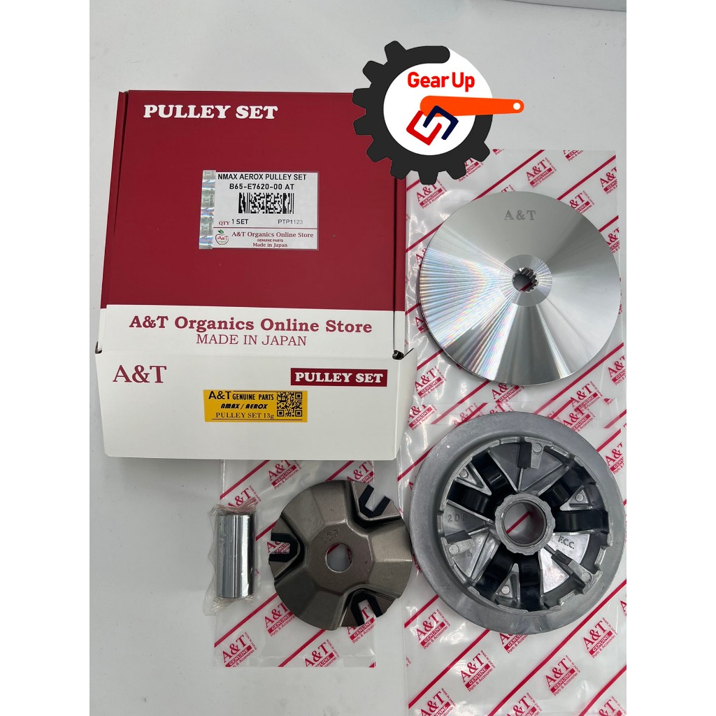 B65 Pulley Set for Yamaha Nmax v1 v2 / Aerox v1 v2 with Drive Face (Roller 13g) | Shopee Philippines