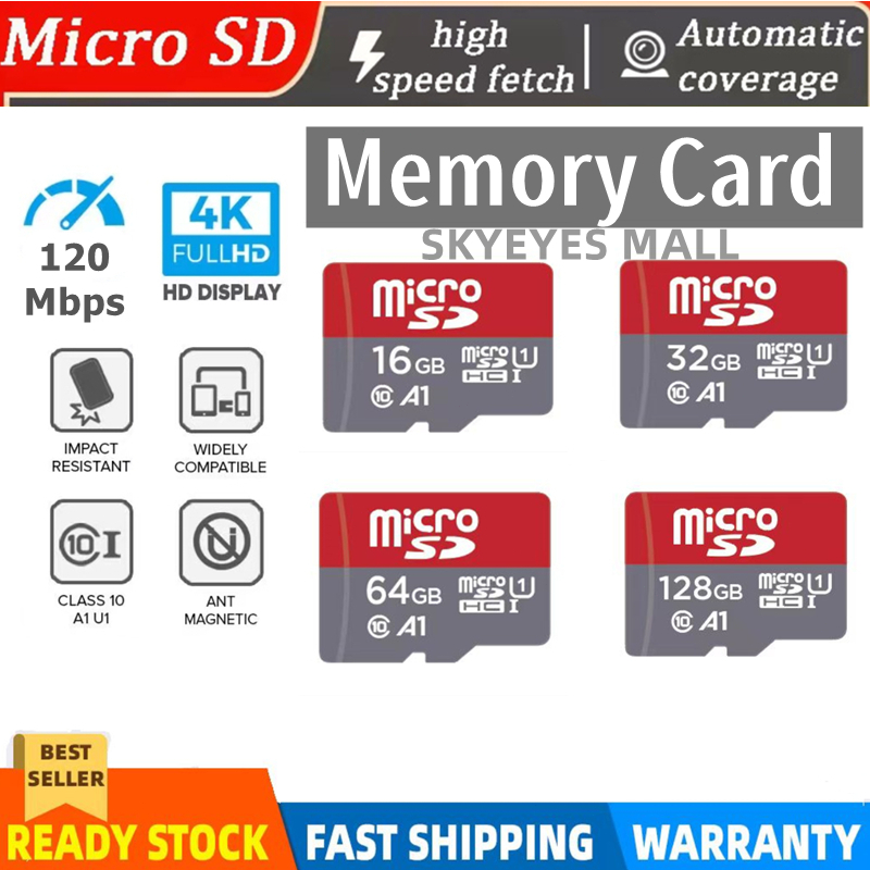 Memory Card CCTV Micro SD 16G 32G 64G 128GB Class10 TF Card High Speed Mini Card CCTV WIFI ...