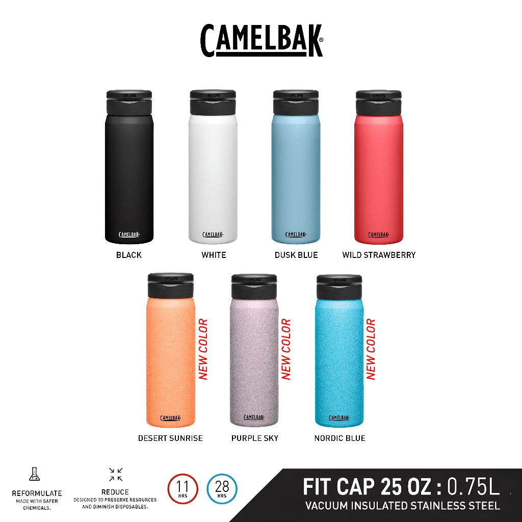 CamelBak Fit Cap 25oz Vacuum Insulated Stainless Steel | Shopee Philippines