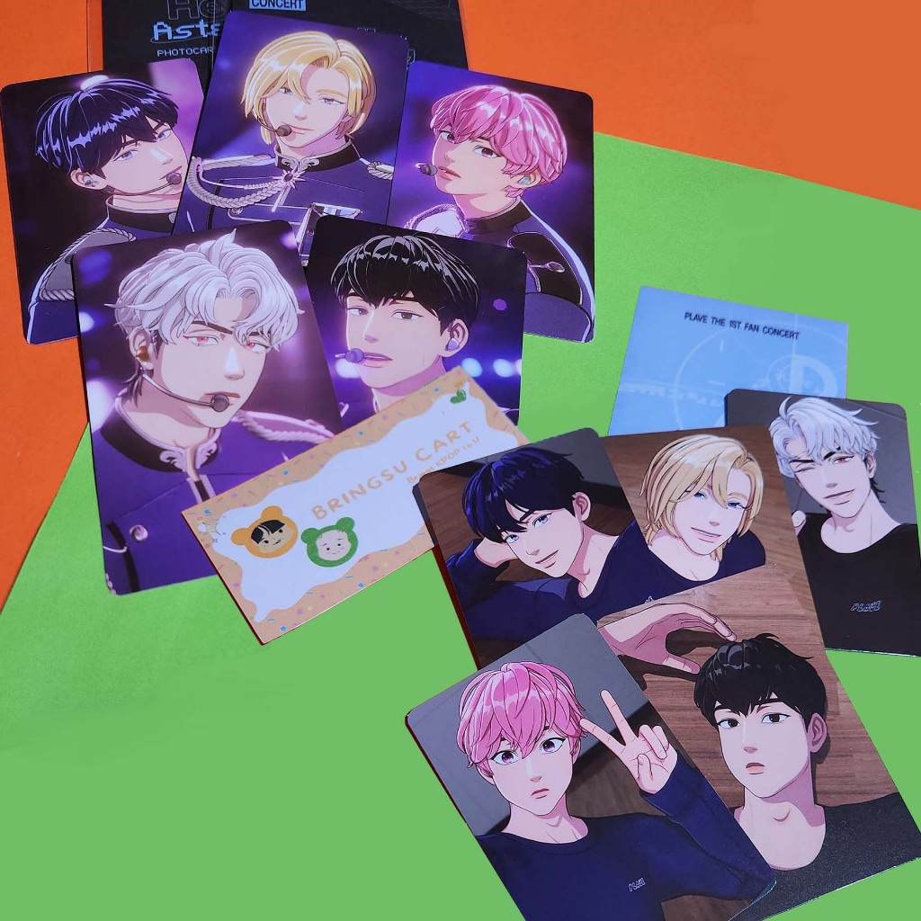 PLAVE Hello Asterum! 1st Fancon PHOTOCARD PACK MARCH & APRIL TINGI ...