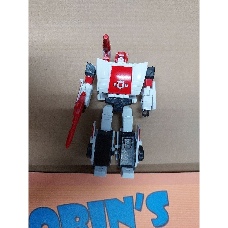 Transformers Mech Fans Toys Autobot Red Alert no box | Shopee Philippines