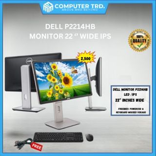 Dell 22'' Inch Wide LED IPS Monitor Used Vga Usb 3.O Assorted Models ...