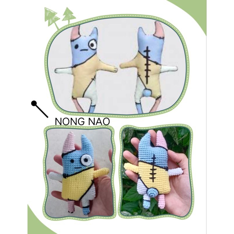 NONG NAO crochet doll(amigurumi) | Shopee Philippines