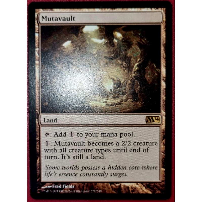 MTG Mutavault (M14/CLB)(Nonfoil) | Shopee Philippines