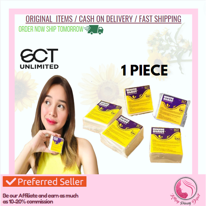Sct Unlimited White Blast Soap Per Piece 1 Bar Face Body Bleaching ...