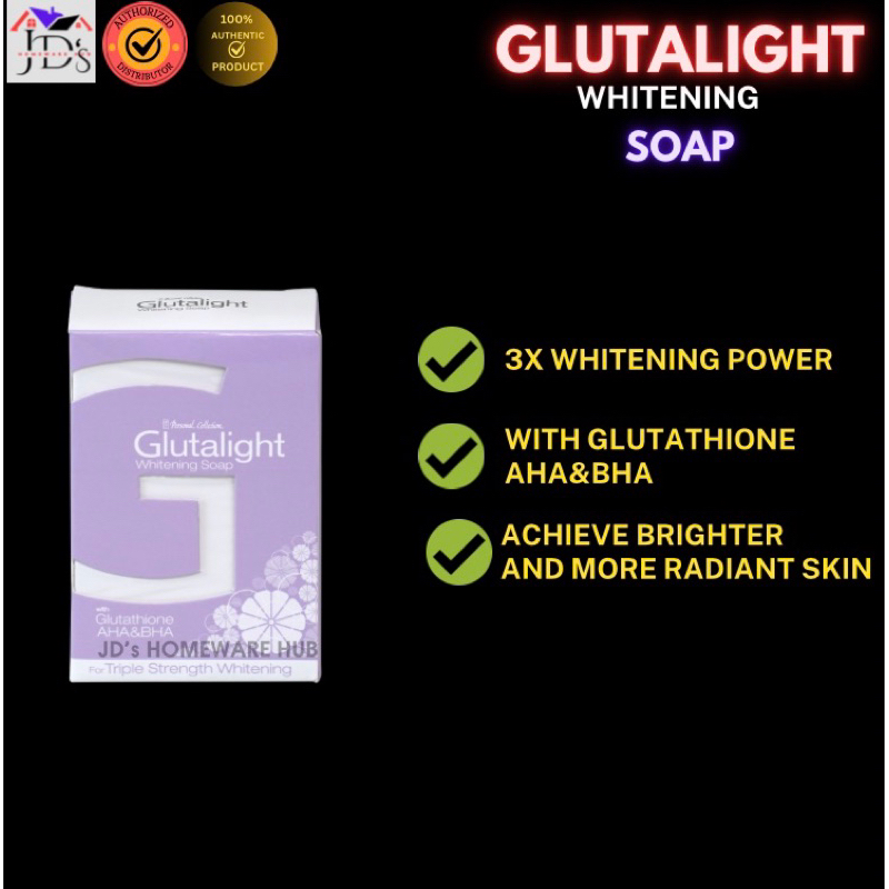 GLUTALIGHT WHITENING SOAP 100g | Shopee Philippines