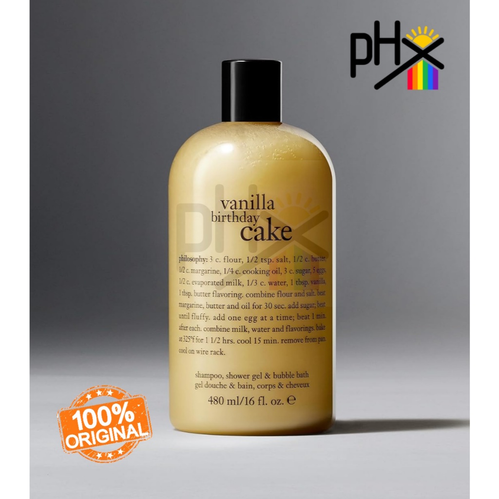 Vanilla Birthday Cake Philosophy Philosophy Happy Birthday Gift Set