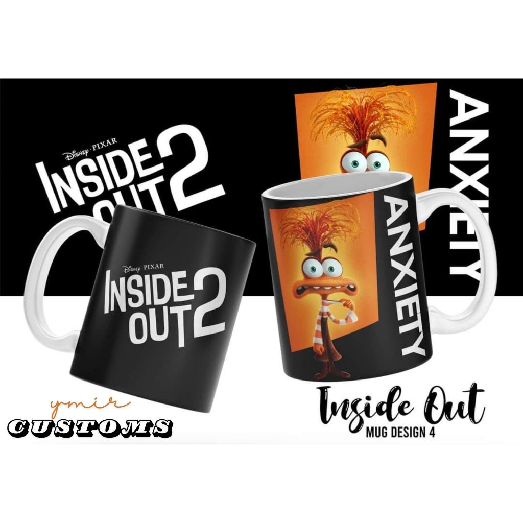 INSIDE OUT 2 (ANXIETY) MUG - V.2 | FREE Mug Box & Security Box | Shopee ...