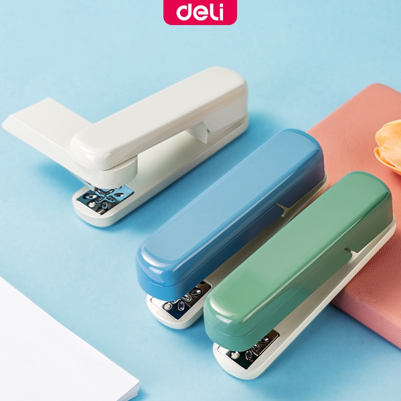 Deli TA304 White Rotary Stapler | Shopee Philippines