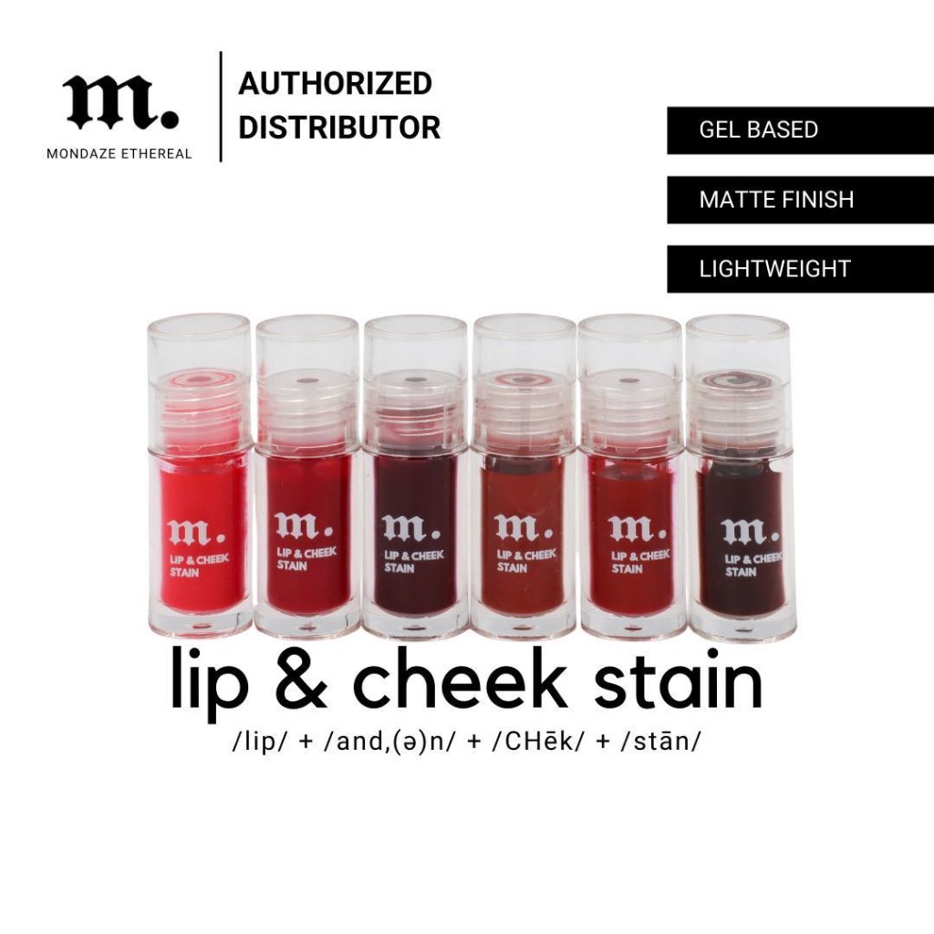 Mondaze Ethereal | Lip & Cheek Stain Minis | Shopee Philippines