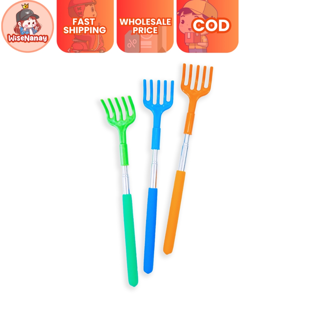 WiseNanay Expandable Back Scratcher #5884 - Plastic Back Scratcher ...