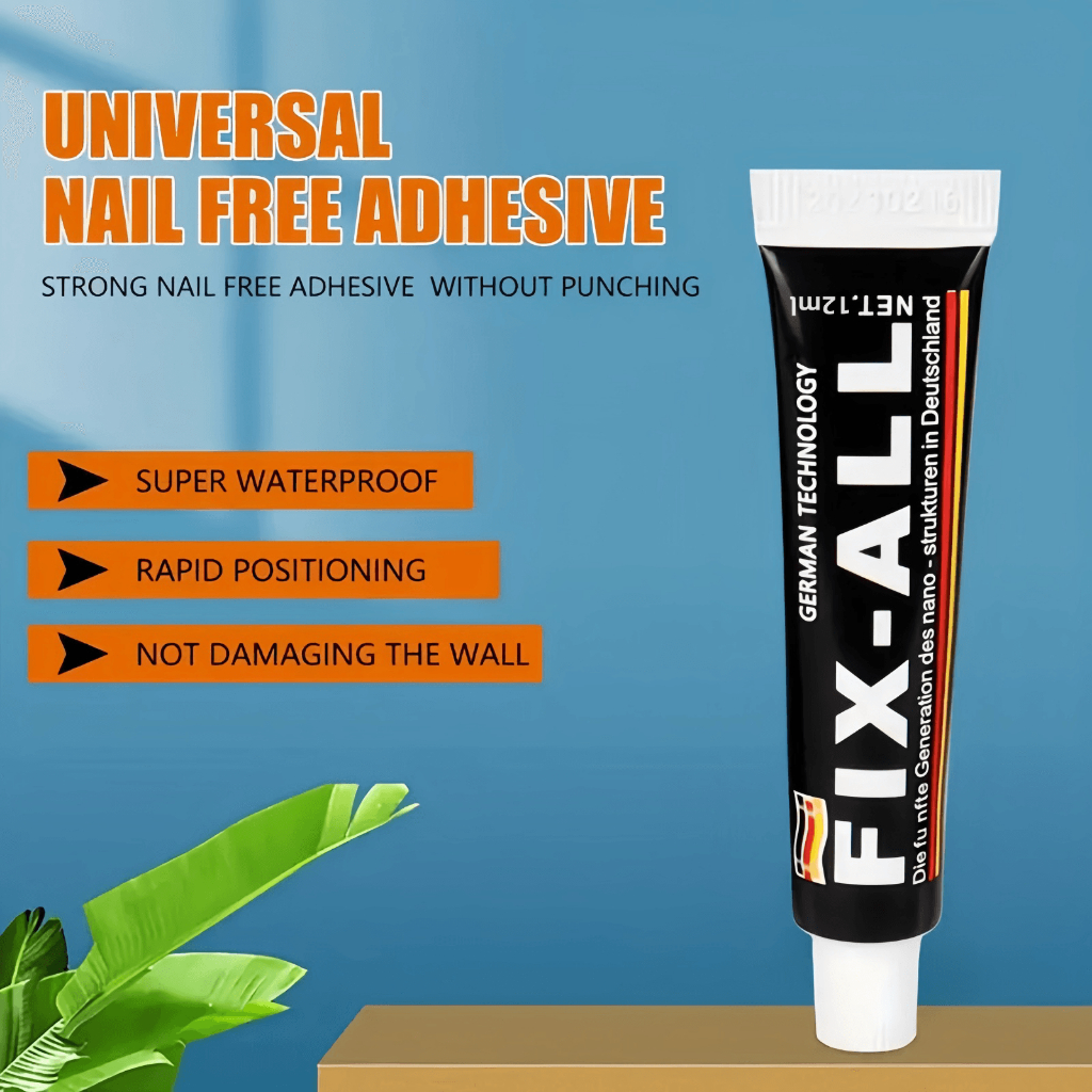 12ml FIX-ALL Adhesive Fast Drying Adhesive Nail-free Glue Strong ...