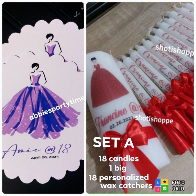 18 CANDLES PACKAGE / DEBUT PACKAGE | Shopee Philippines