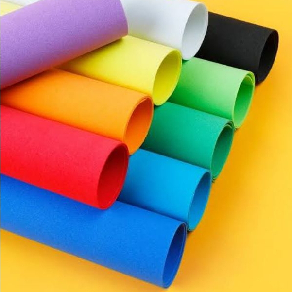 12PCS Cartolina per Roll White / Neon / Dark Colors Colored Paper Arts ...