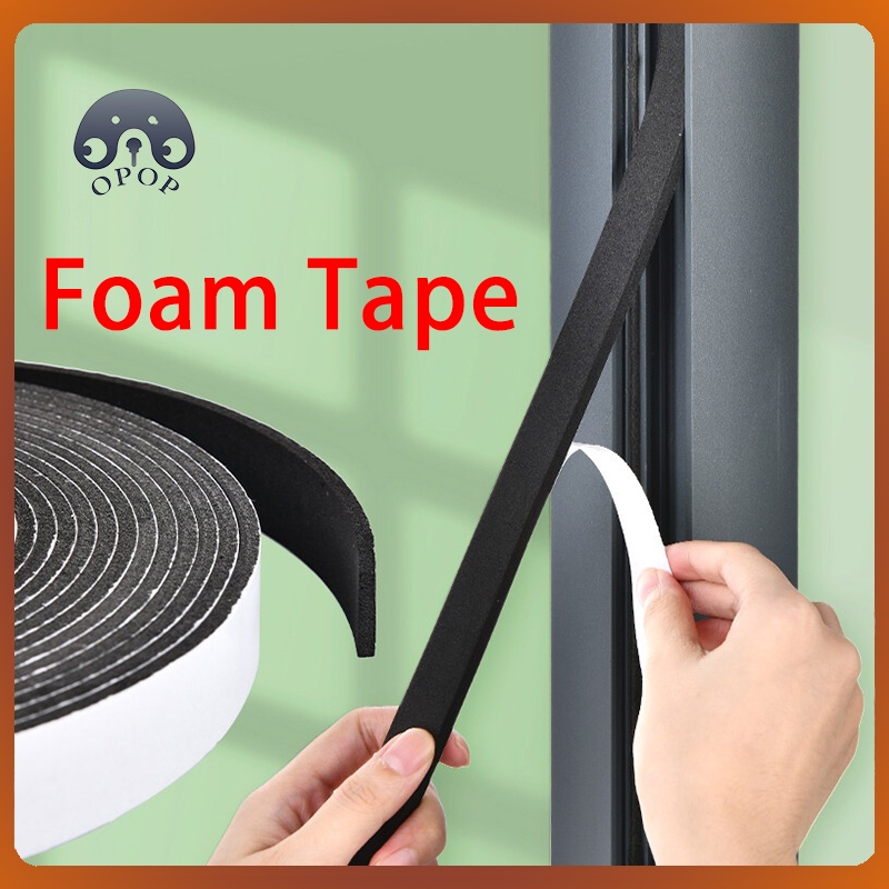 3M Self-adhesive Soundproofing Sealing Strip Door Seal Acoustic Foam ...