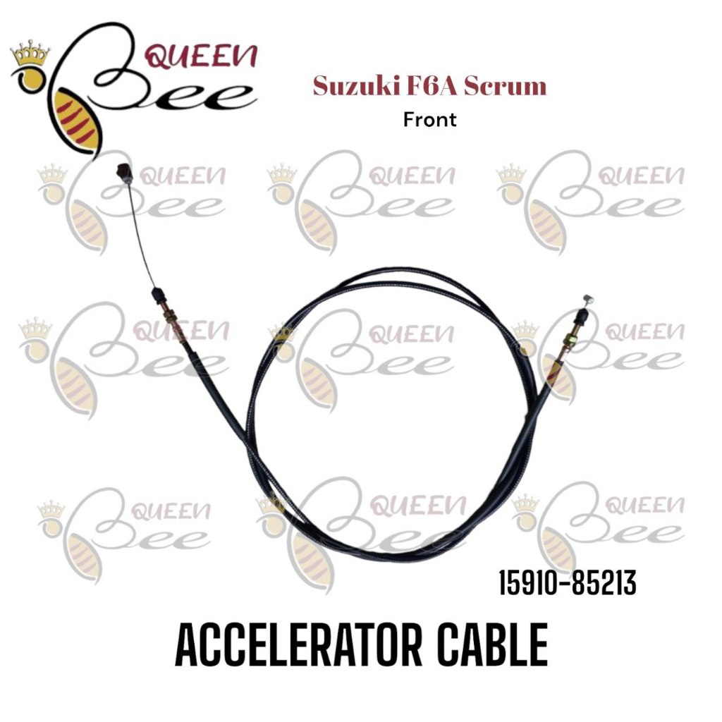 QUEENBEE Suzuki F6A Scrum Front 92” Accelerator Cable 15910-85213 ...