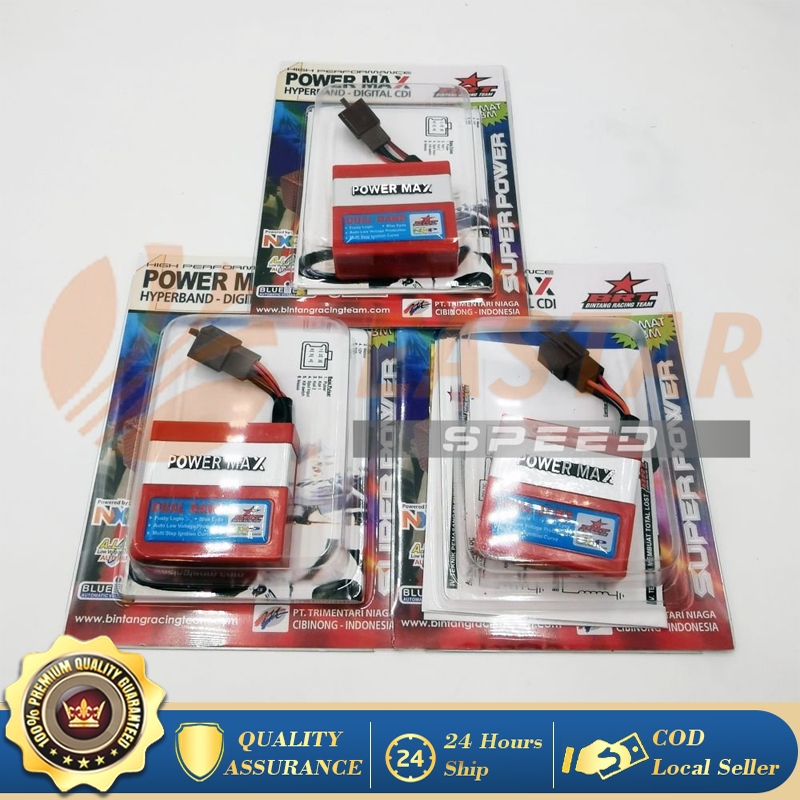 CDI Unit Racing (Dual Band) for XRM 110 / Wave 100 / C100 (5 Pins ...