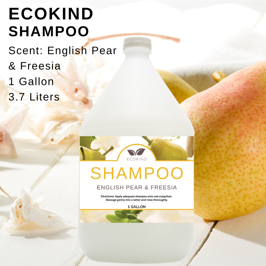 Hotel Hair Shampoo English Pear & Freesia Scent 1 Gallon 3.7LITERS ...