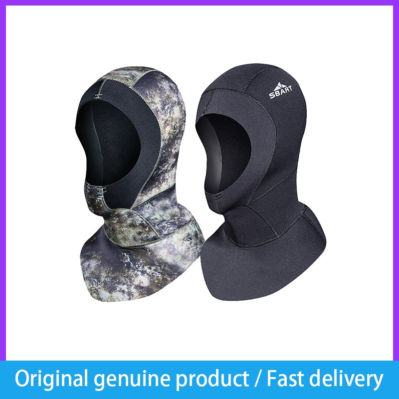 Sbart 3MM Neoprene Diving Cap Swimming Caps Snorkeling Wetsuit Hood ...