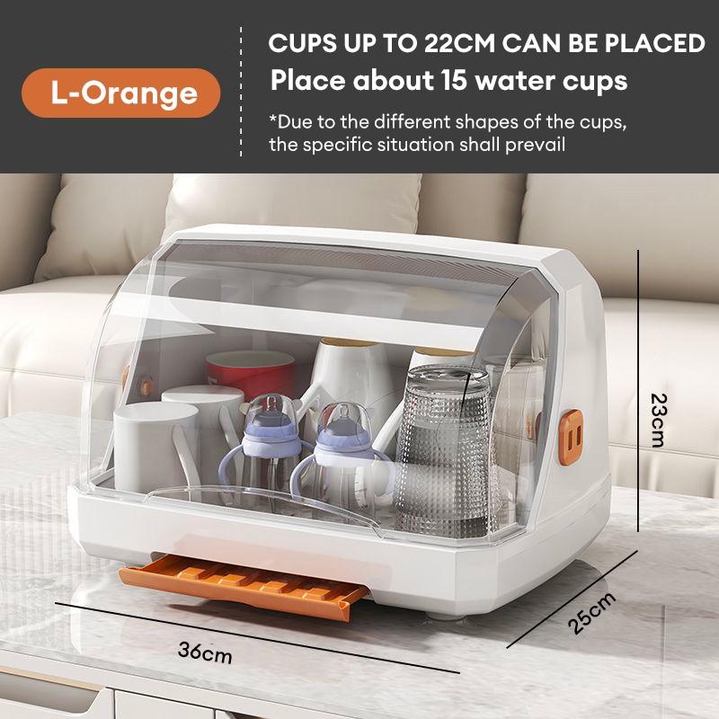 Cup Drainer with Cover Dish Rack Drainer dish organizer Glass Cup Mug ...