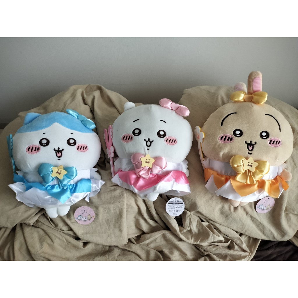 Magical Chikawa Big Stuffed Toy Set of 3 Chikawa / Hachiware / Rabbit ...