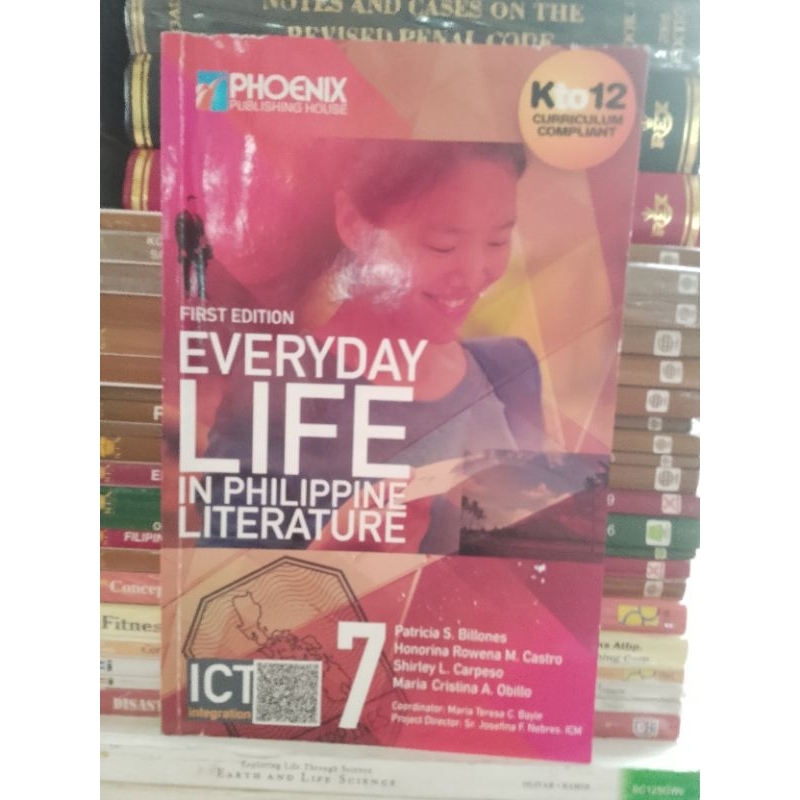 EVERYDAY LIFE IN PHILIPPINE LITERATURE grade 7 (use | Shopee Philippines