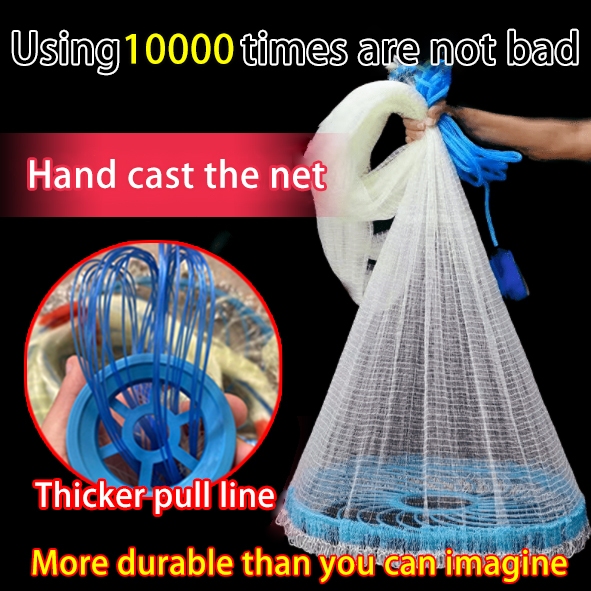 More durable than you can imagine Hand cast the Fishing Net High ...