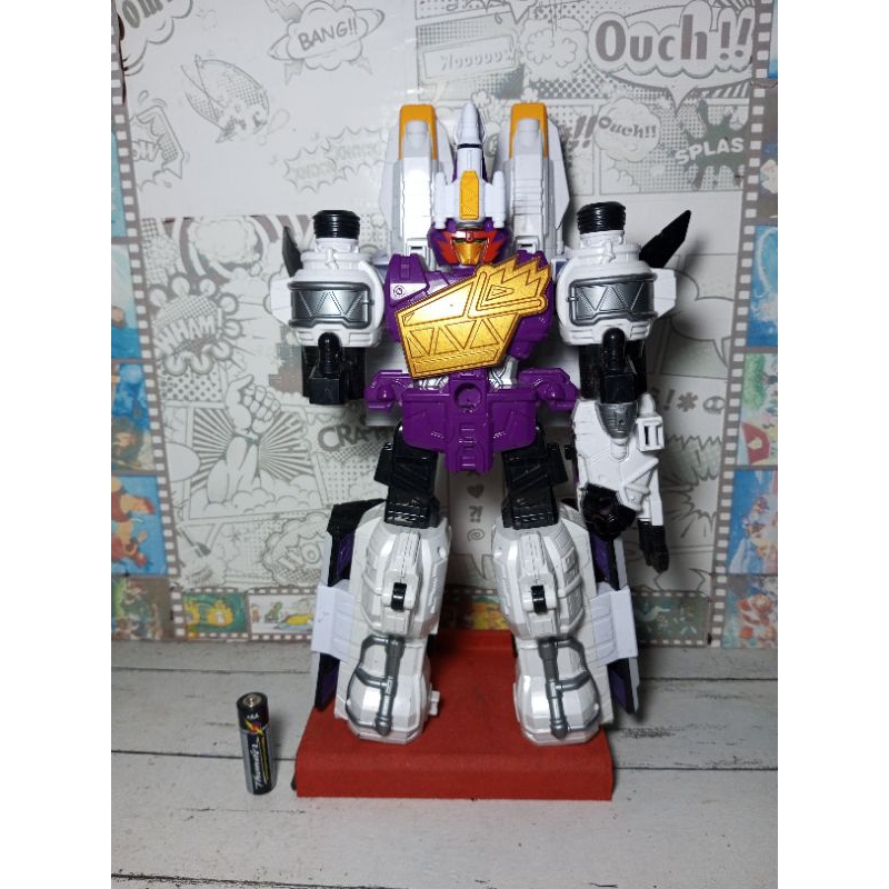 Power Rangers DX Dino Charge Megazord Plesio Zord Figure | Shopee ...