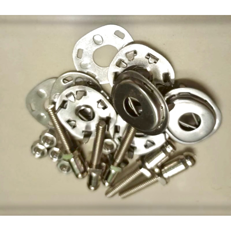Set”5pcs Chonggo Button/ LIFT DOT FASTENER Stainless/ For Uphostery ...