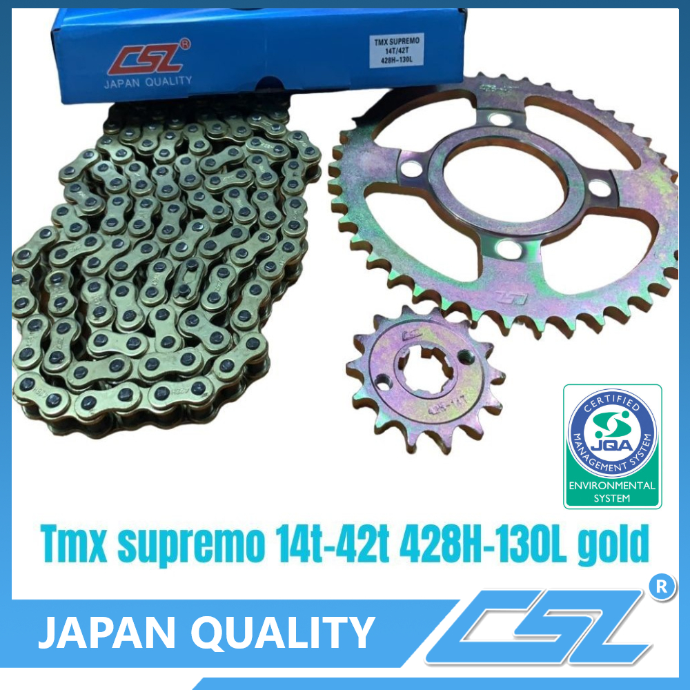 CSL Chain and Sprocket Set For HONDA TMX SUPREMO Motorcycle Japan ...