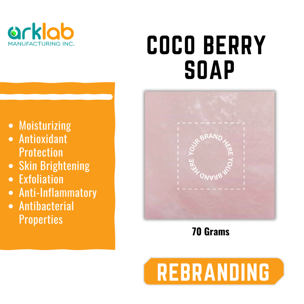Arlab Coco Berry Soap 70grams for Rebranding | Shopee Philippines