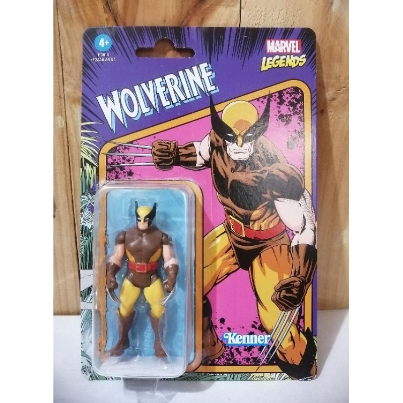 Marvel Legends Kenner Wolverine (3.75-inch Retro Action Figure ...