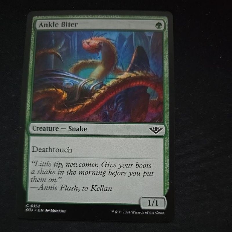 ankle biter - mtg - OTJ | Shopee Philippines