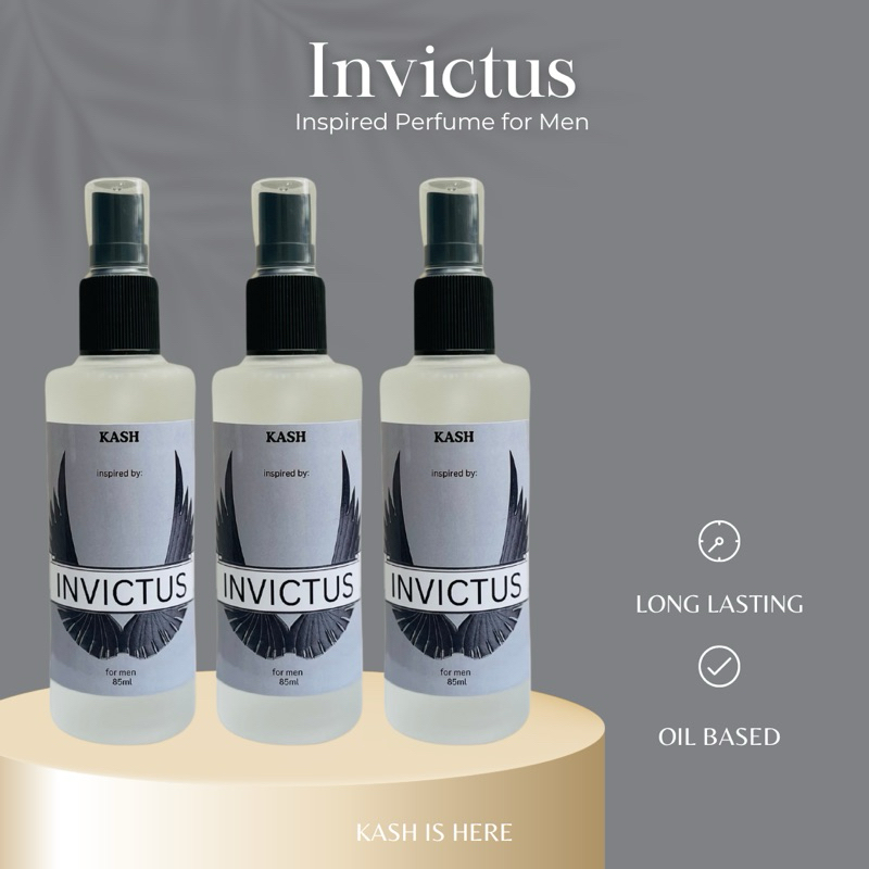 INVICTUS Inspired Perfume for Men | Long lasting | Oilbased | 85ml ...