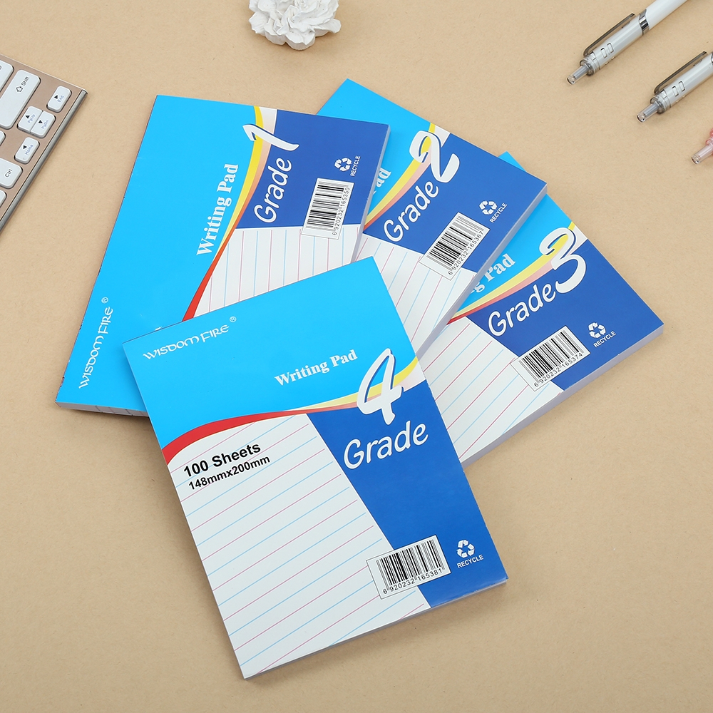 WISDOM 1PAD 100sheets WRITING PAD PAPER (Individual OPP bag packaging ...