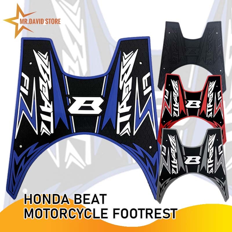 Honda Beat V1 & V2 Footboard Rubber Matting for Beat FI & Beat Street ...