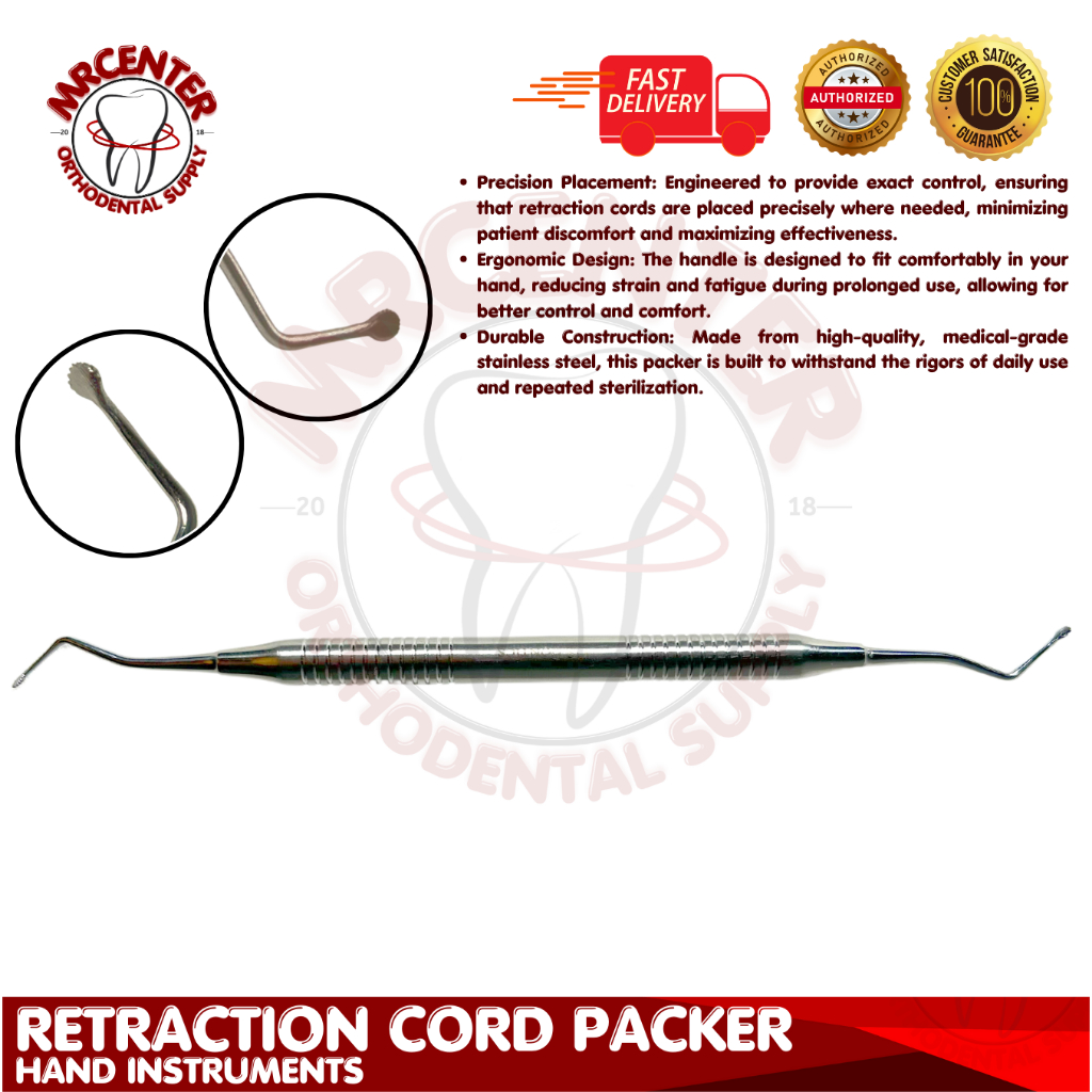 Precision Refined: Gingival Cord Packer Retraction Instruments ...