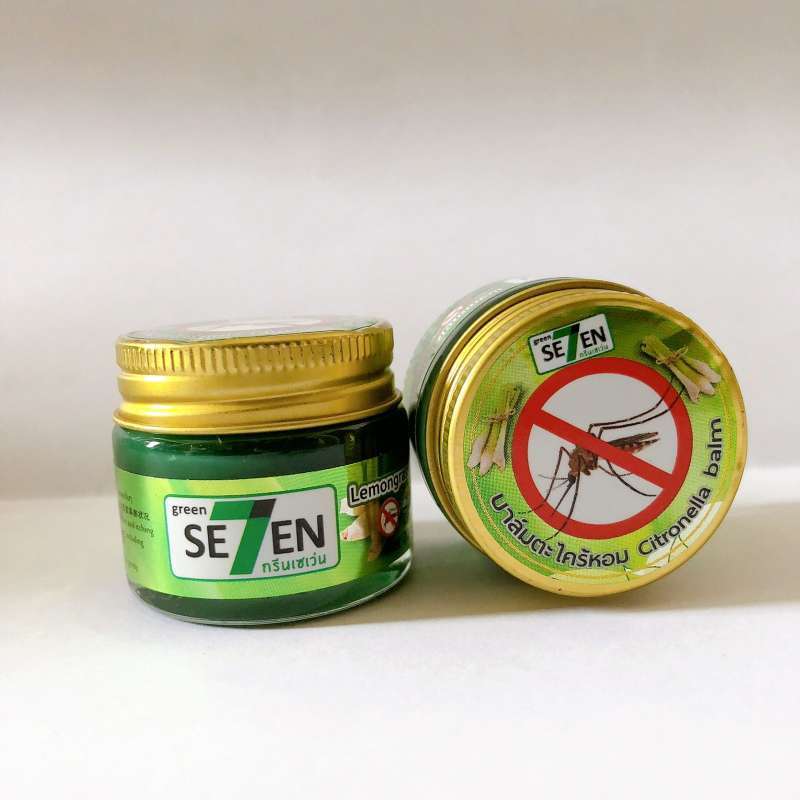 GREEN SEVEN LEMONGRASS & LAVENDER BALM FOR SLEEP & INSECT BITES 20GRAMS ...